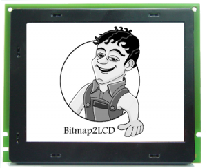 Grayscale GLCD controller support : 4,16 and 32 gray levels ...