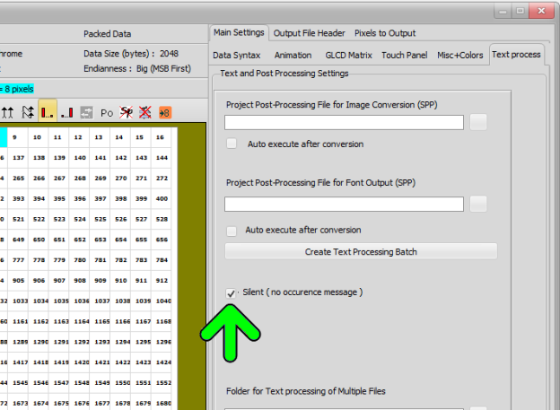 Bitmap2LCD : Running a Processing Batch - Bitmap2LCD Software Tool Blog ...