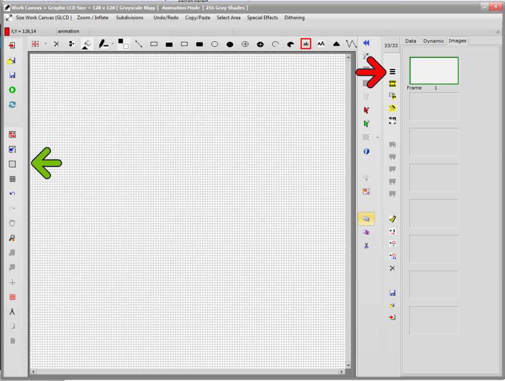 Creating a GLCD Animation from scratch with Bitmap2lcd - Bitmap2LCD ...