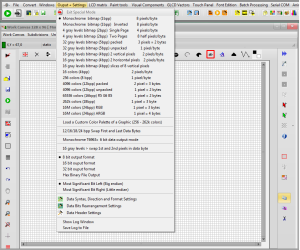 Bitmap2LCD : Basic Configuration Example | Bitmap2LCD Software Tool Blog :: about GLCD displays ...