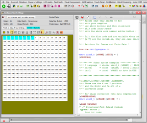 Bitmap2LCD : Basic Configuration Example | Bitmap2LCD Software Tool Blog :: about GLCD displays ...