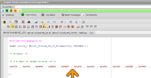 GLCD Font Editor - Bitmap2LCD Software Tool Blog :: about GLCD displays ...
